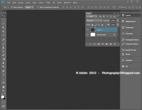 What’s New in Photoshop CS6 – Menu Screenshots – PhotographyUNcapped